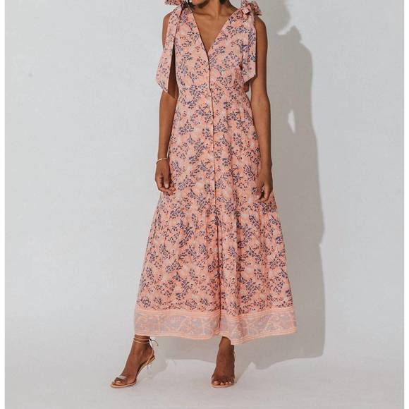 Cleobella | Dresses | New Cleobella Astrid Ankle Dress In Positano ...